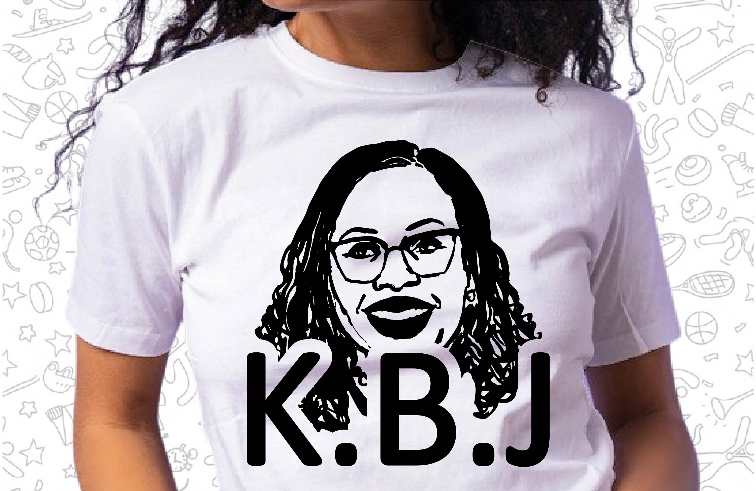 KBJ Svg, Kentaji Brown Jackson, Supreme Justice, Feminist, Black Woman ...