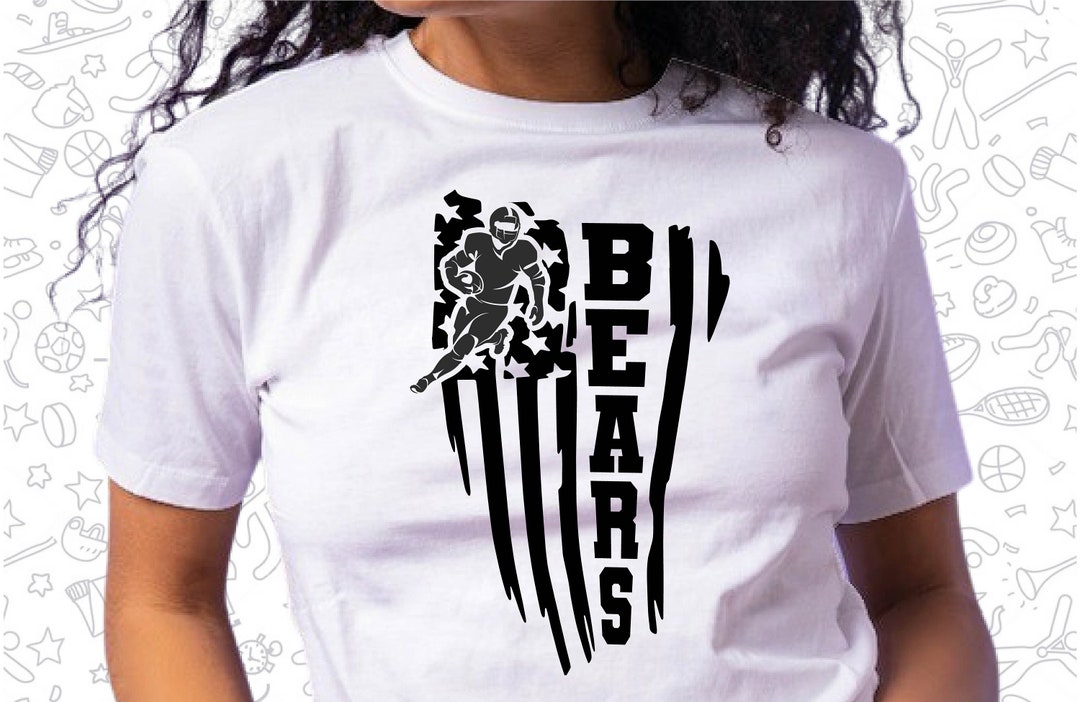Bears Football Svg File - Etsy