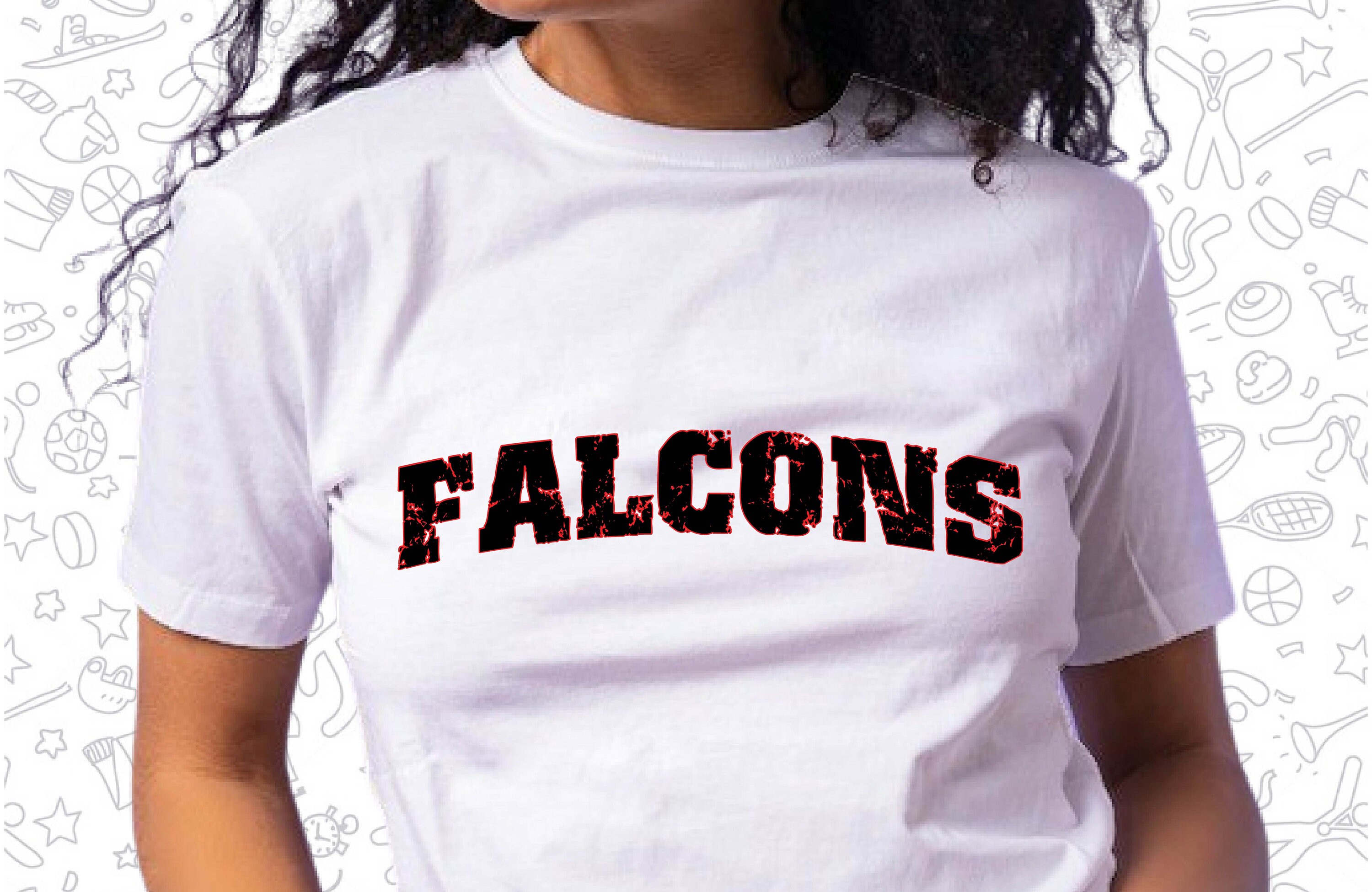 Falcons Svg File Football Svg Baseball Svg Basketball Svg - Etsy