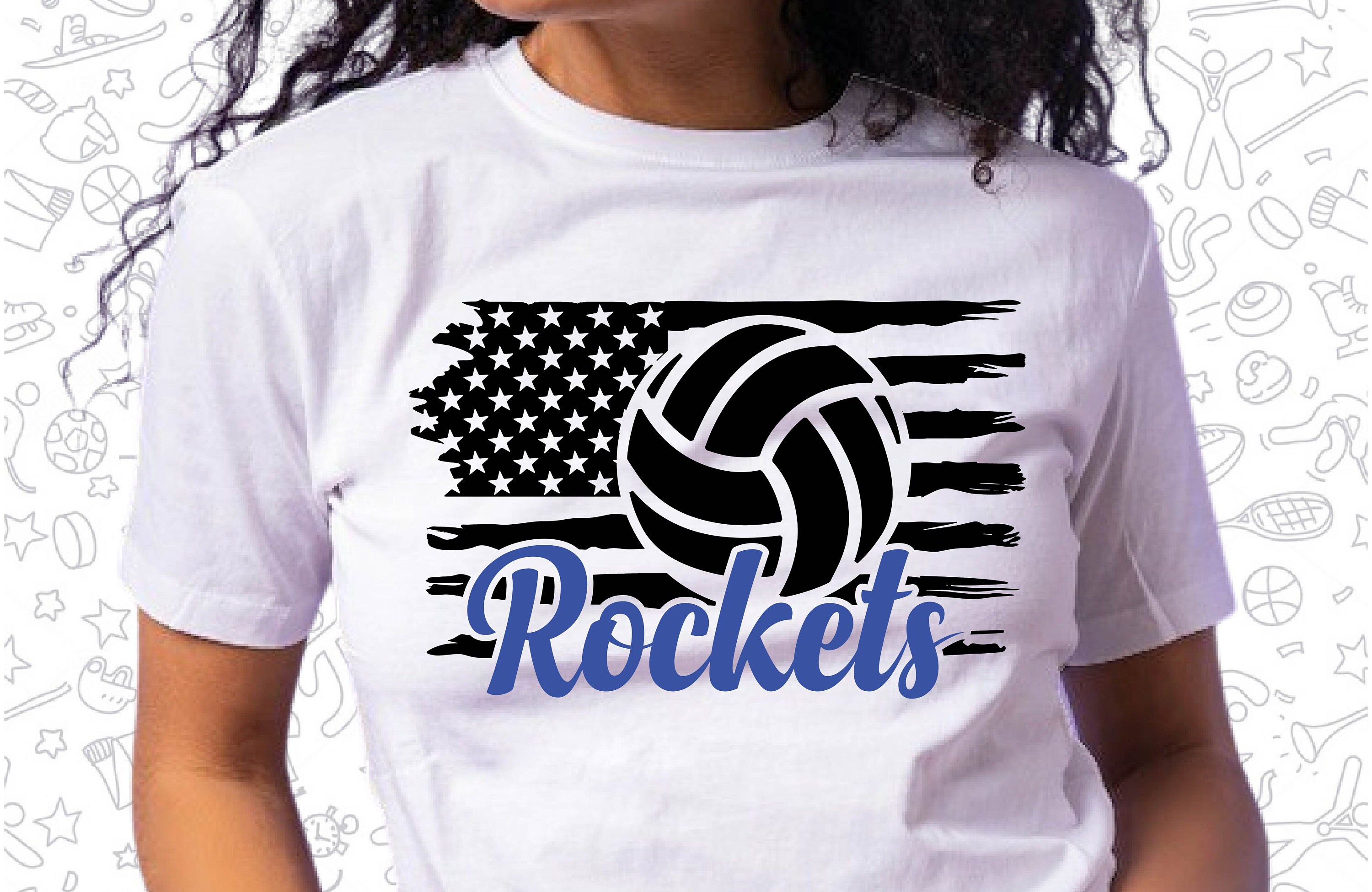 Cohetes svg, voleibol svg, bandera americana svg - Etsy México