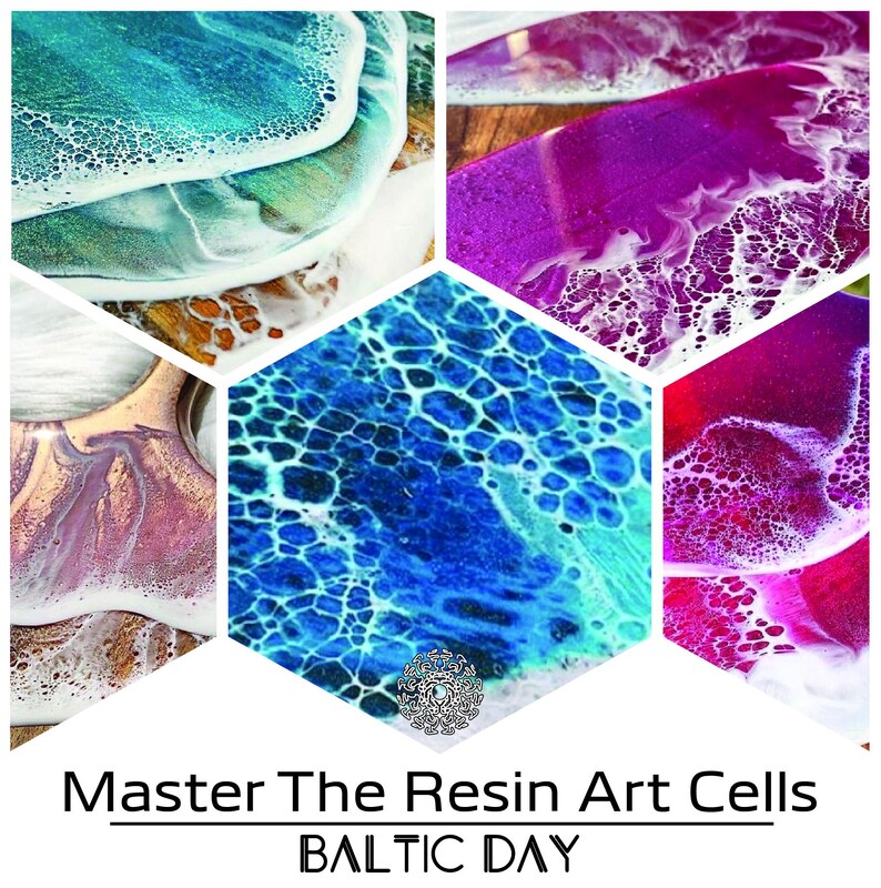 BALTIC DAY - 10 Pigment Paste for Epoxy Resin Jars Set 2 - Pigment ...