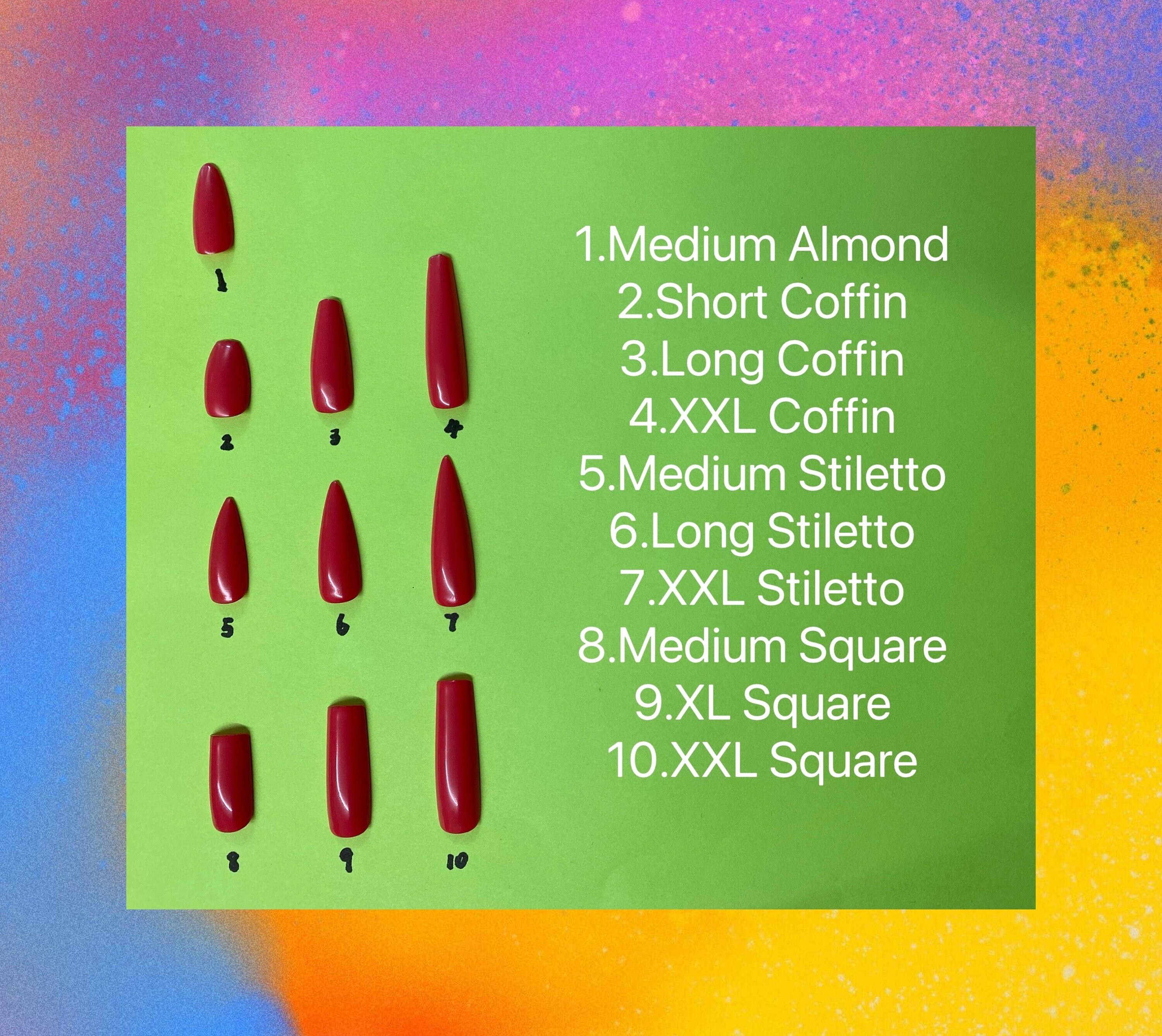 Cat Claws Press on Nsils/exaggerated Design Press on Nails/ Halloween ...