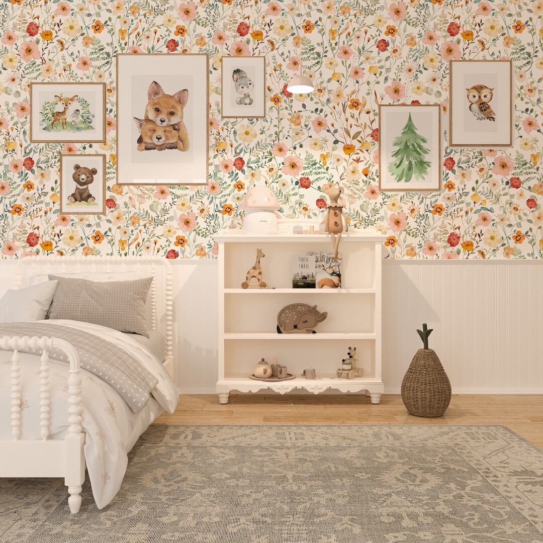 MADISON Removable WALLPAPER Peel & Stick CANVAS Vinyl, Repositionable ...