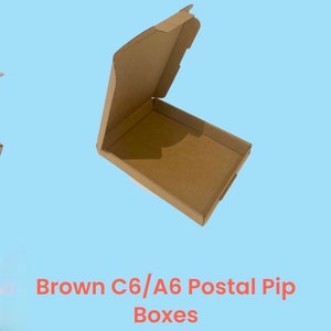Brown Large Letter / Small Parcel Royal Mail Postal Cardboard Mailing ...