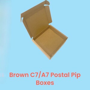 Brown Large Letter / Small Parcel Royal Mail Postal Cardboard Mailing ...