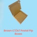Brown Large Letter / Small Parcel Royal Mail Postal Cardboard Mailing ...