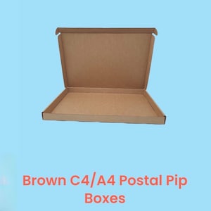 Brown Large Letter / Small Parcel Royal Mail Postal Cardboard Mailing ...
