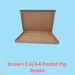 Brown Large Letter / Small Parcel Royal Mail Postal Cardboard Mailing ...