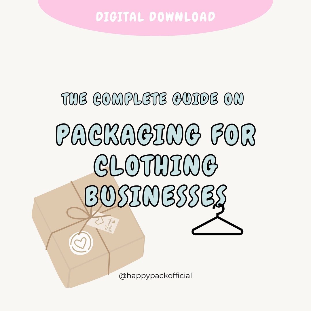Guide to Packaging for Clothing Businesses Packaging Guide, Boost Your ...