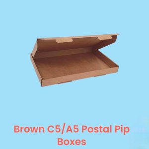 Brown Large Letter / Small Parcel Royal Mail Postal Cardboard Mailing ...