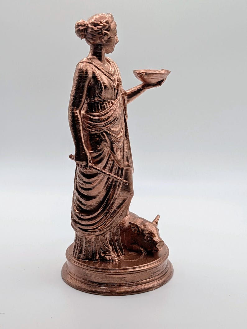 Circe Statue: 3D Printed Lightweight PLA, Greek Mythology, Sorceress ...