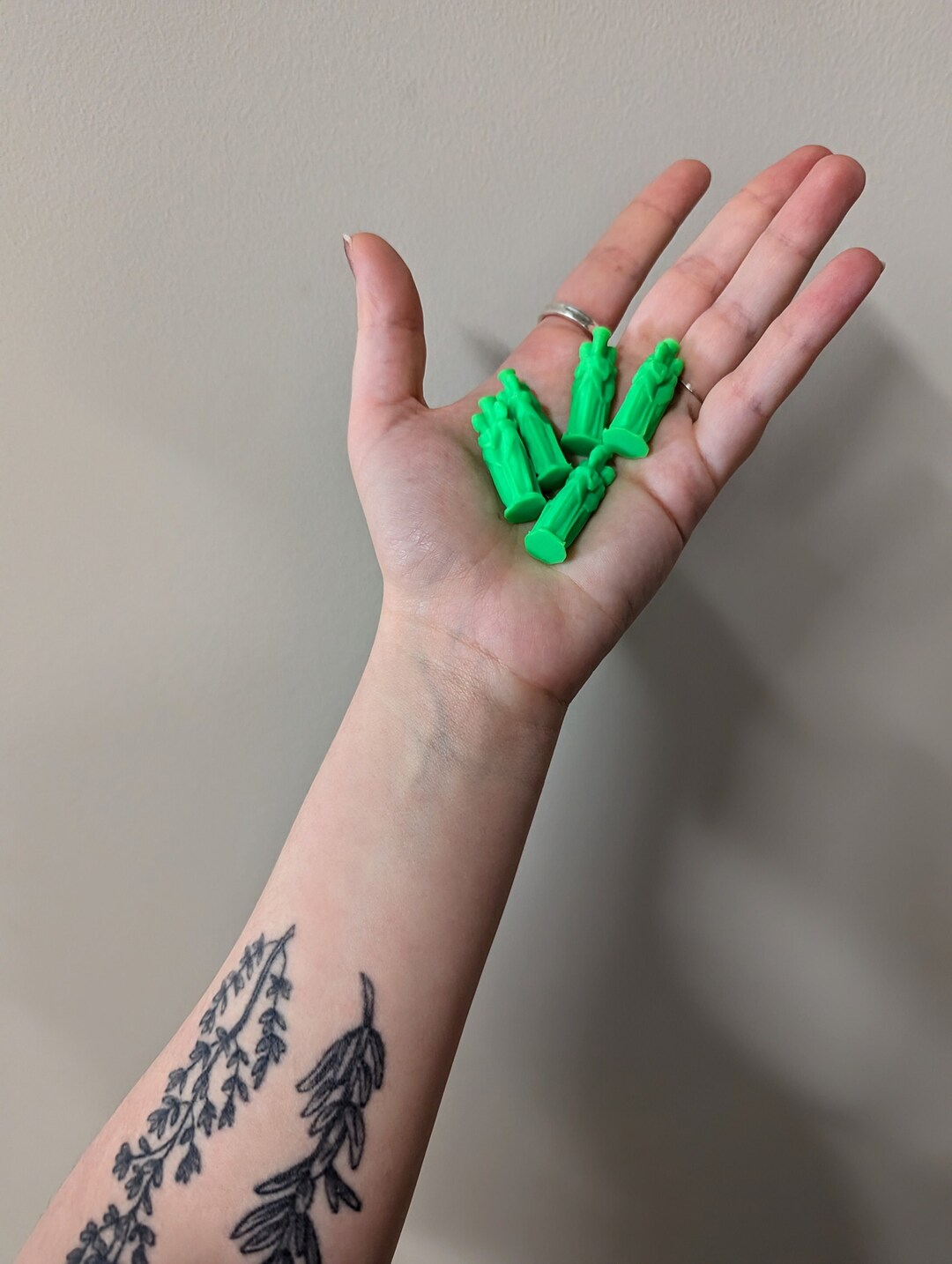 Neon Green Hecate Pocket Charm / Brat Summer Green / 33mm Miniature ...