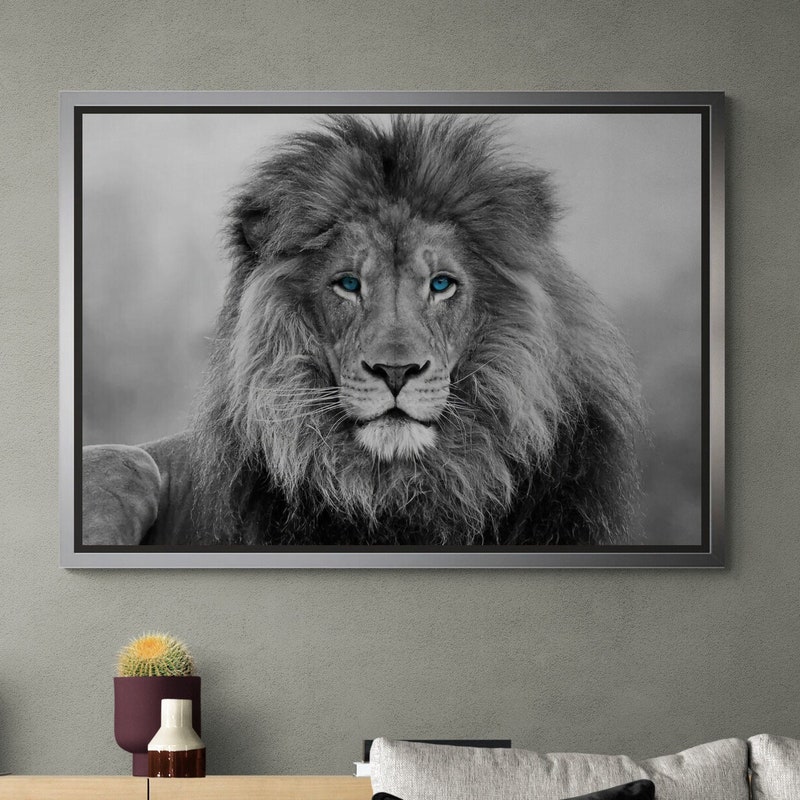 Lion Wall Art - Etsy Australia