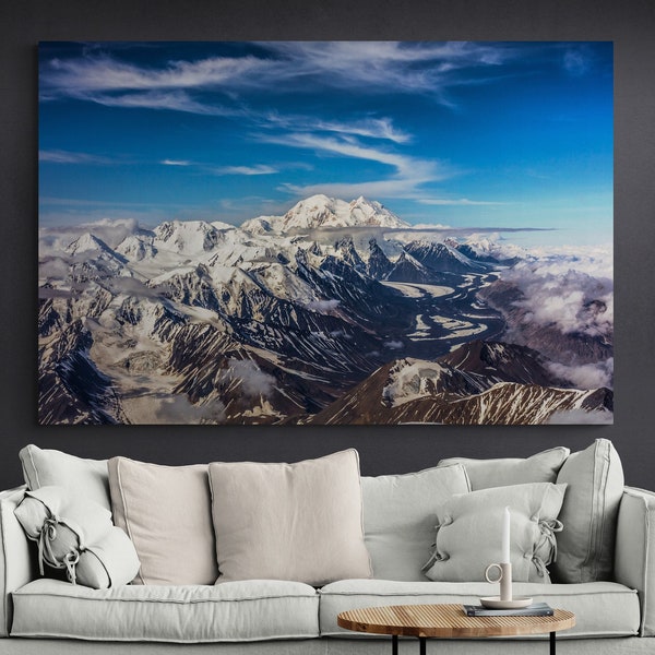Mount Mckinley Denali Art Print - Etsy