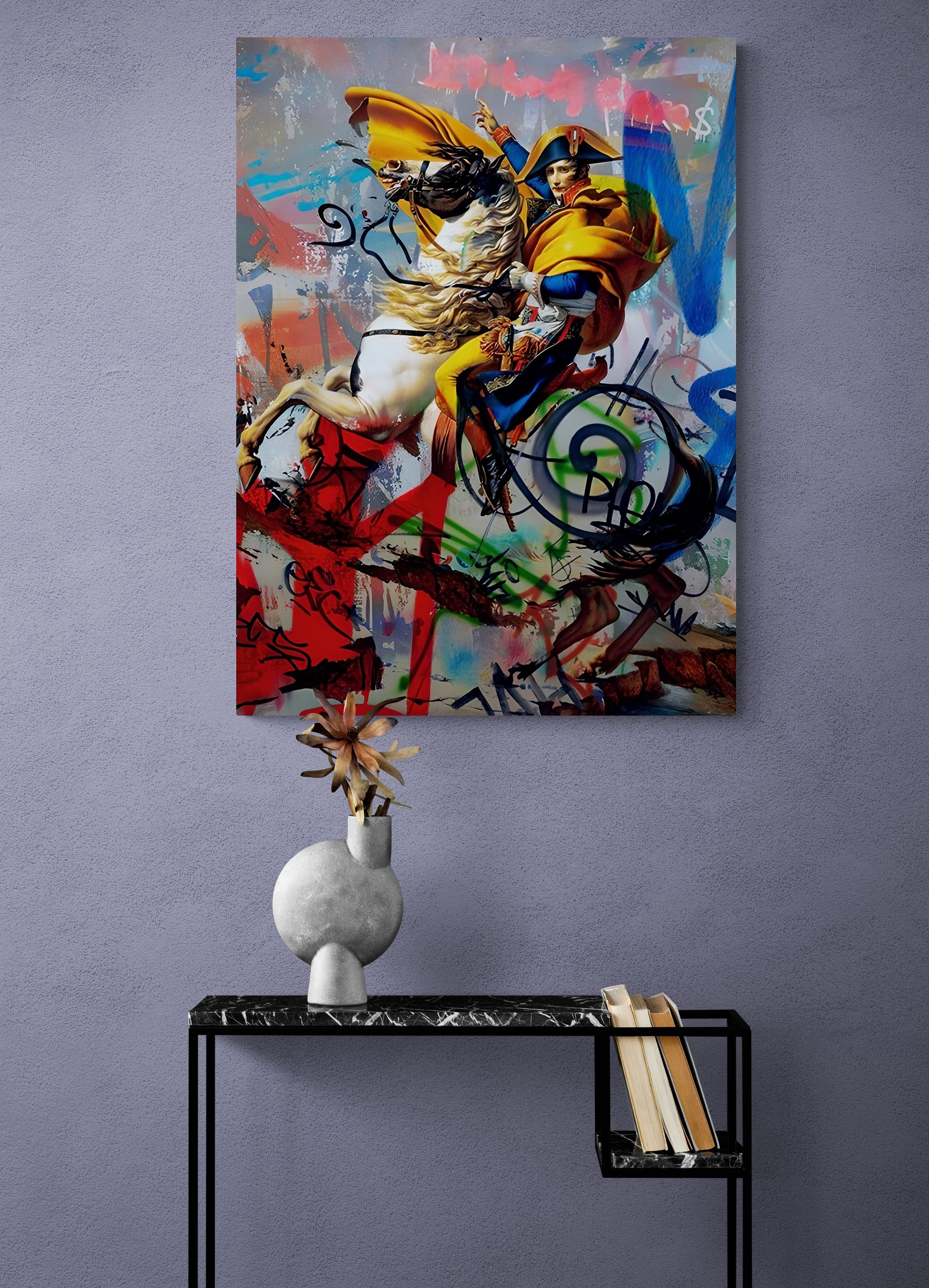 Banksy Napoleon Bonaparte Wall Art Street Graffiti Canvas - Etsy