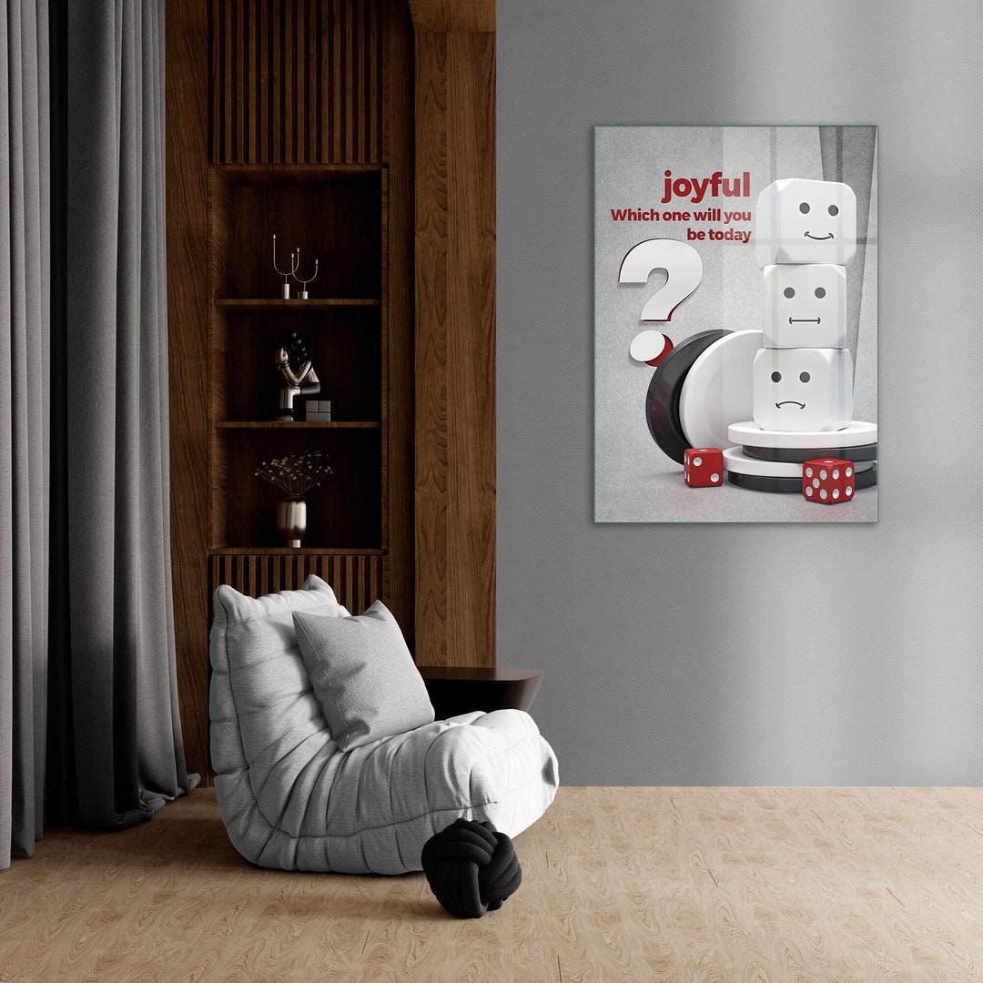 Glass Wall Art, Motivational Wall Art, Tempered Glass Wall Art, Large ...