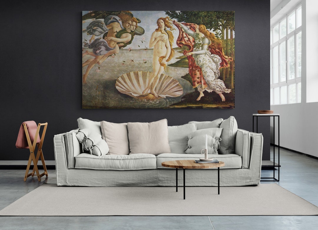 Venüs Wall Art, Sandro Botticelli Canvas, the Birth of Venus Wall Art ...