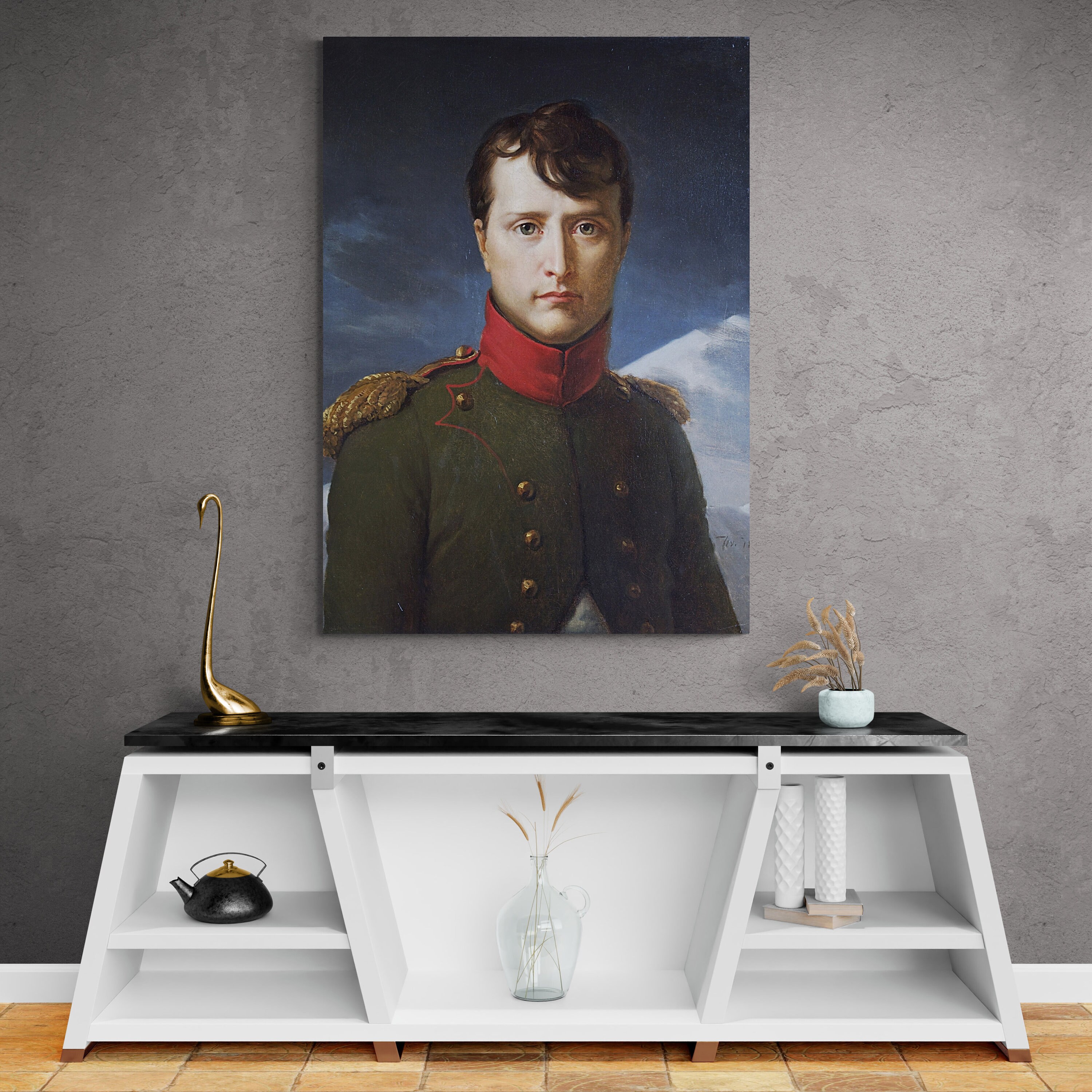 Napoleon Bonaparte Wall Art Portrait Canvas Art French King | Etsy