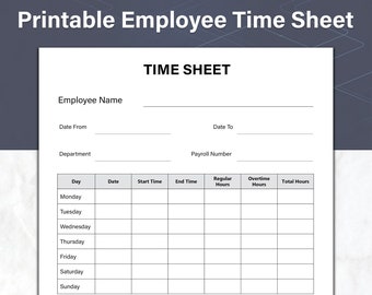 Excel Flexi Timesheet Template