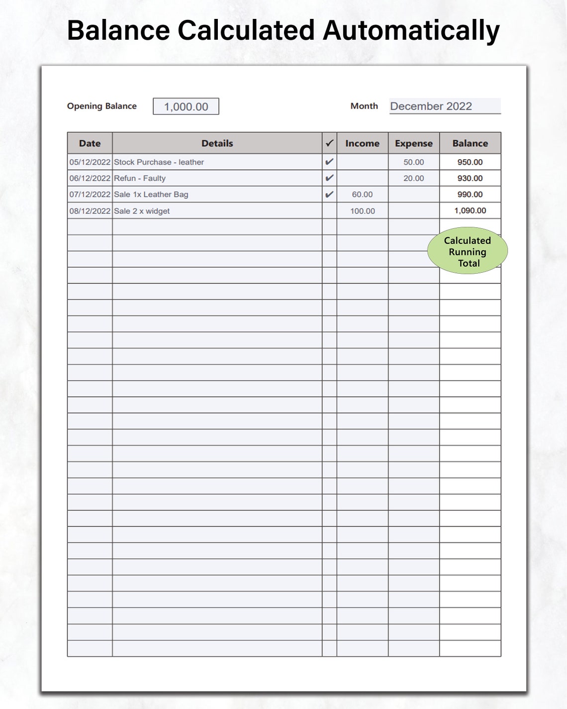 Accounting Ledger Sheet, Fillable and Printable Accounts Template ...