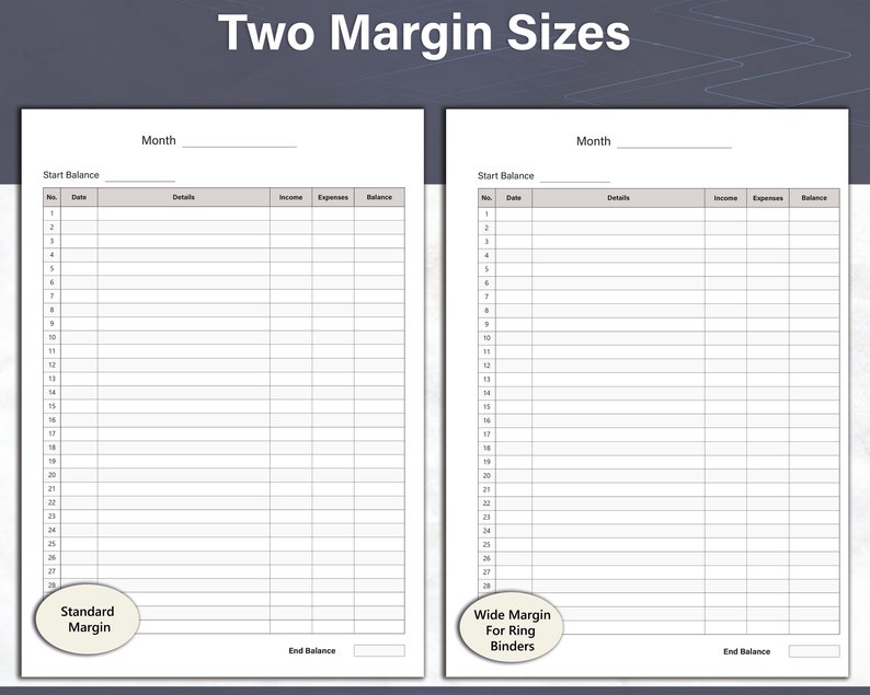 Printable Accounting Ledger Money Tracker and General Ledger Sheets ...