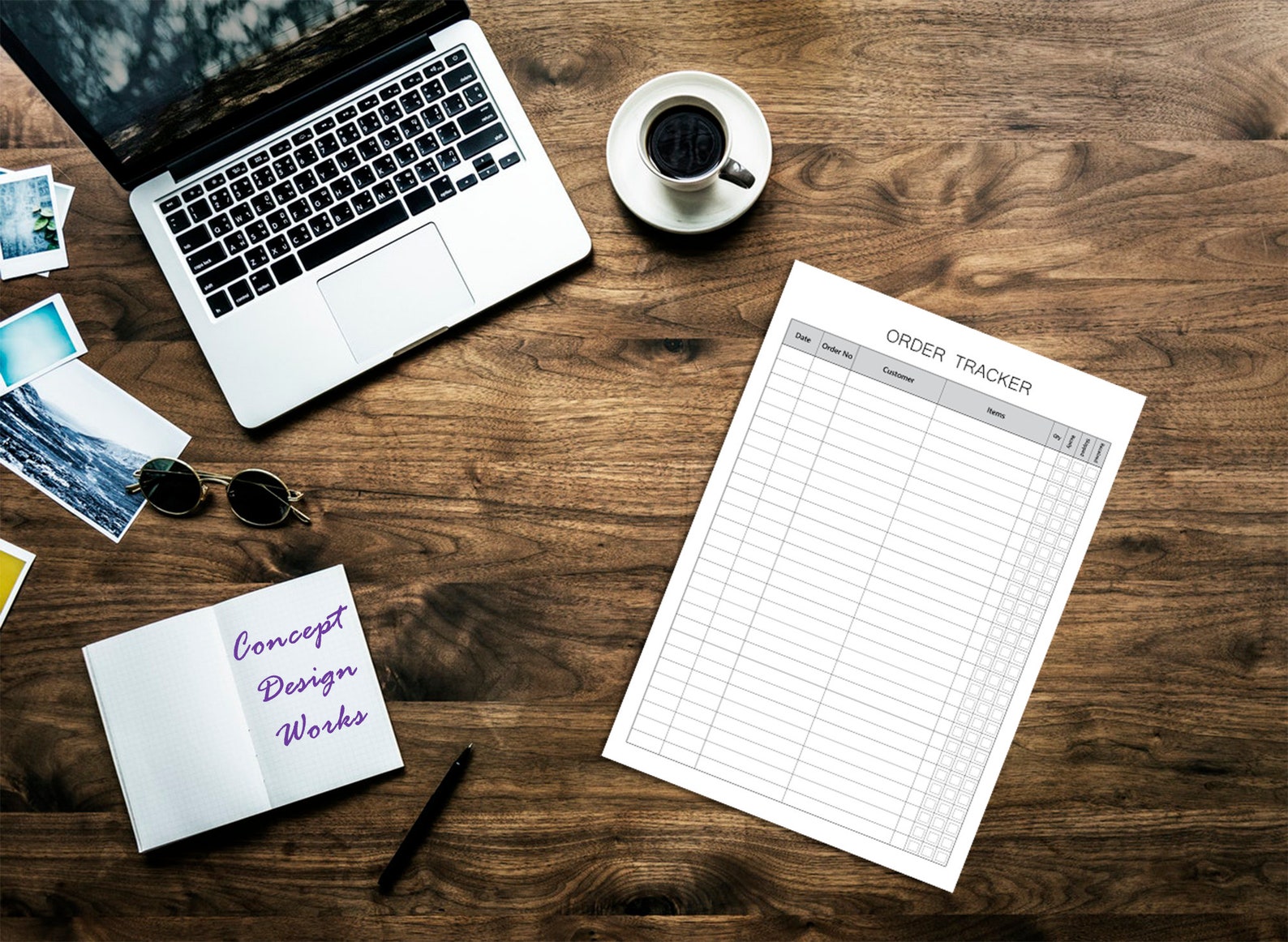 Order Tracker Printable Customer Order Log and Sales Tracker, Ideal for ...