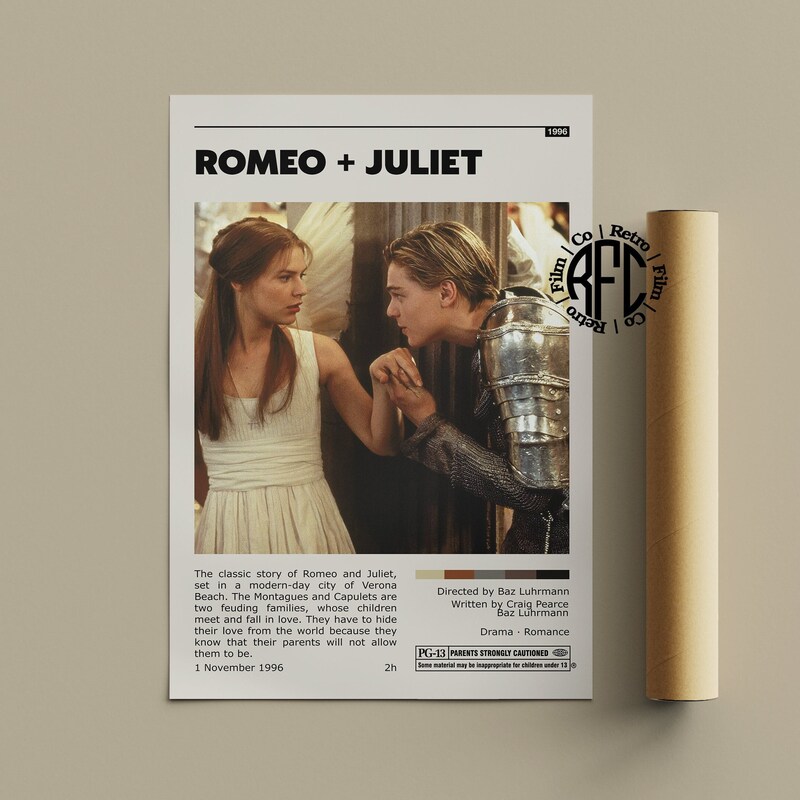 Romeo and Juliet Poster - Etsy