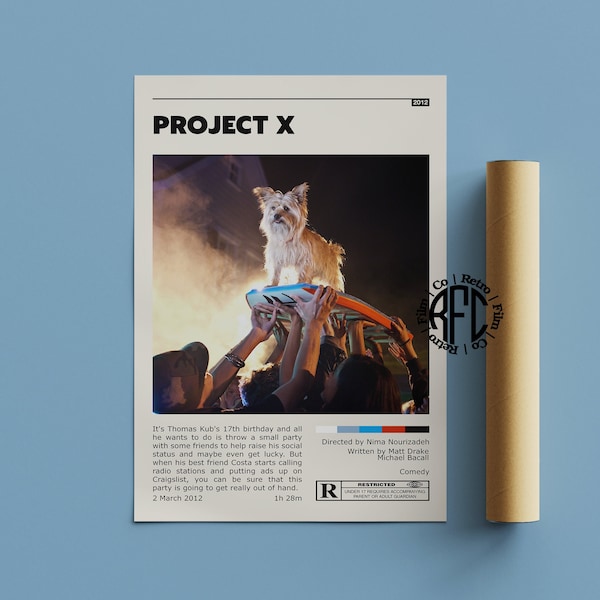 Project X Movie Poster - Etsy