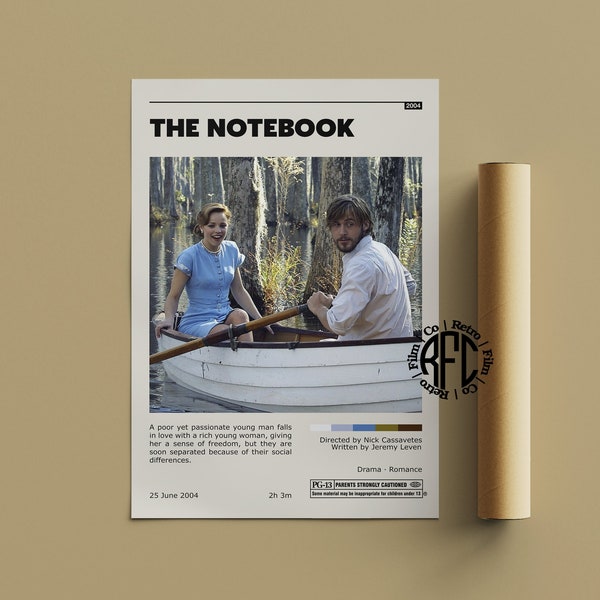 The Notebook Movie - Etsy
