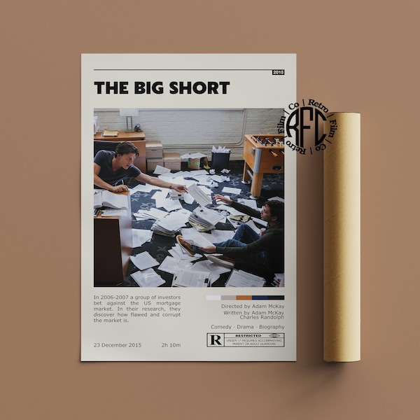 Big Short Movie Poster - Etsy
