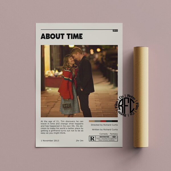 About Time Poster - Etsy