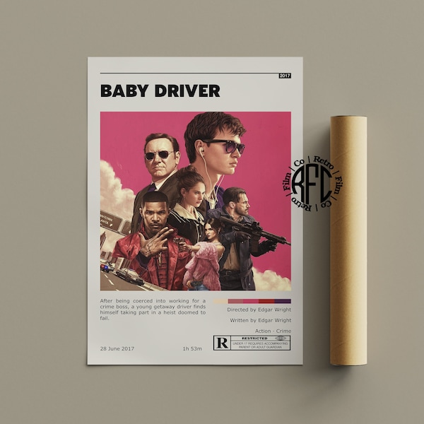 Baby Driver Poster - Etsy