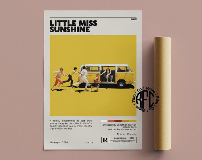 Little Miss Sunshine A4 Art Print - Etsy