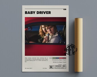 Baby Driver Movie Poster - Etsy