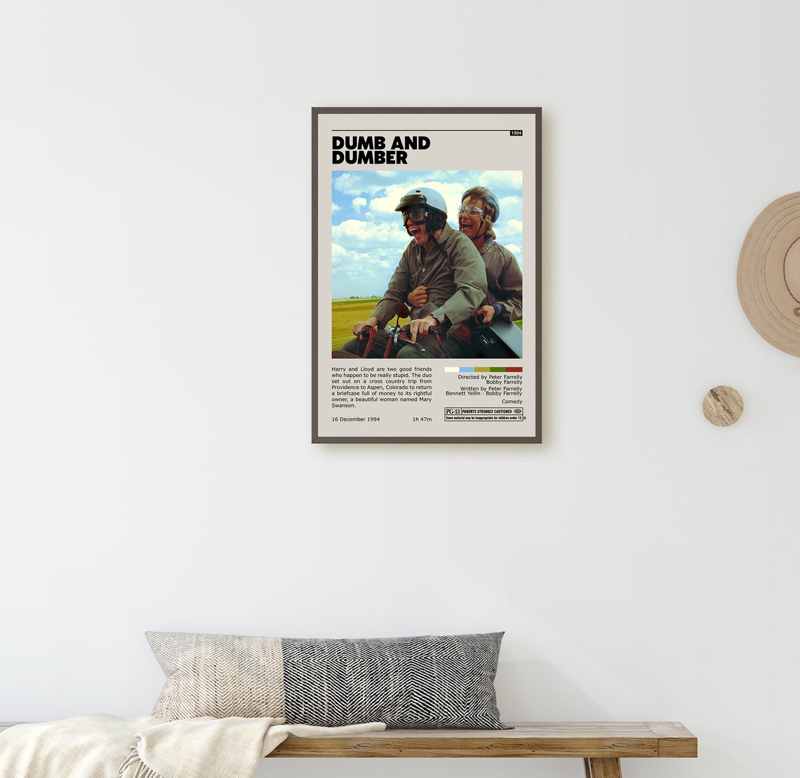 Dumb and Dumber Retro Vintage Poster Minimalist Movie Poster - Etsy