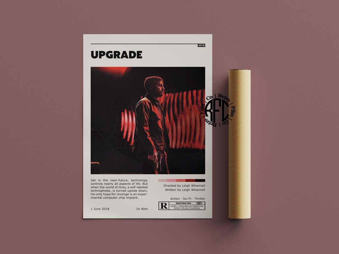 Upgrade Retro Movie Poster Print Minimalist Movie Poster Retro Vintage ...