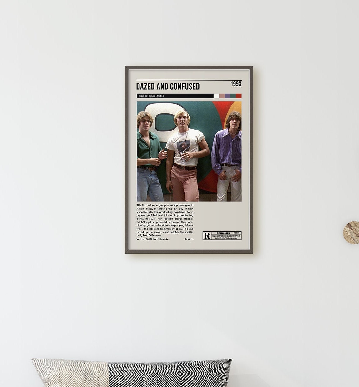 Dazed and Confused Retro Vintage Poster Dazed and Confused - Etsy