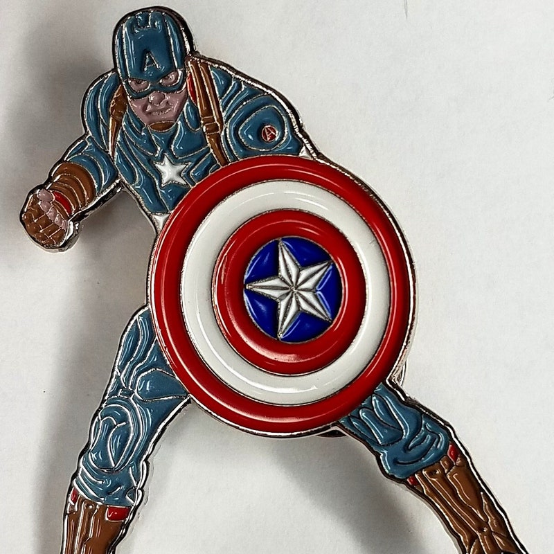 Captain America Jewelry - Etsy