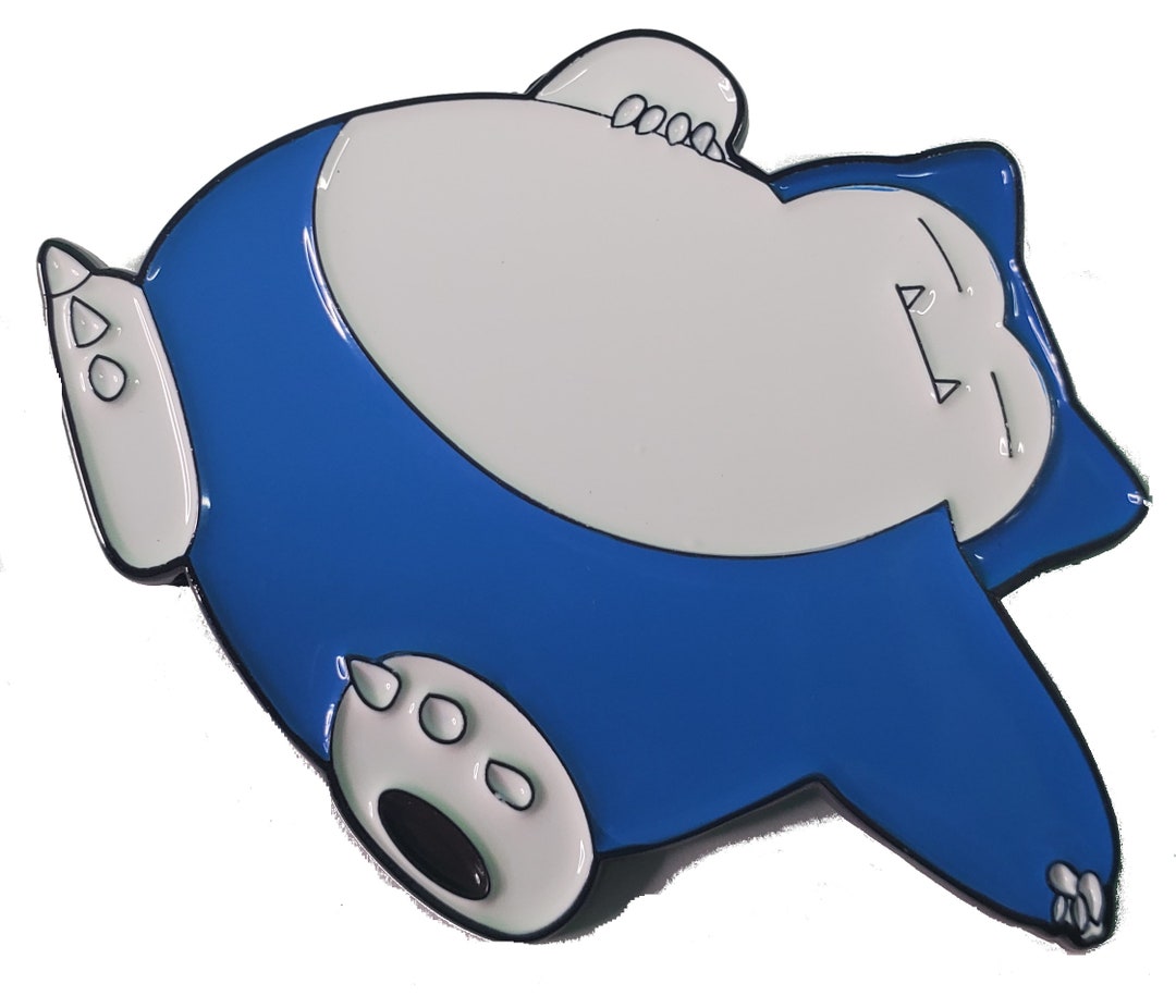 Snorlax Soft Enamel Pin - Etsy
