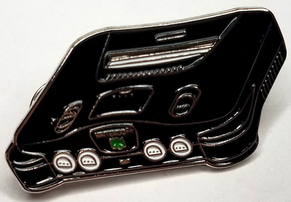 Nintendo 64 Video Game Console Pin | Etsy