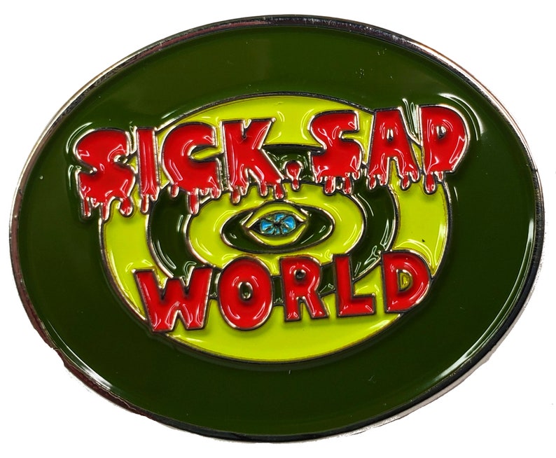 MTV - Daria - Sick Sad World Logo Pin - Etsy