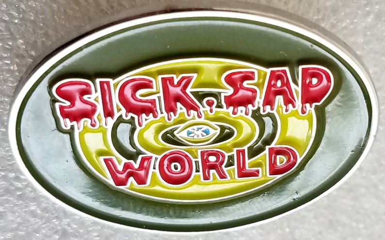 MTV - Daria - Sick Sad World Logo Pin - Etsy