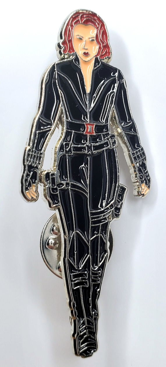 Marvel MCU Black Widow Character Pin | Etsy