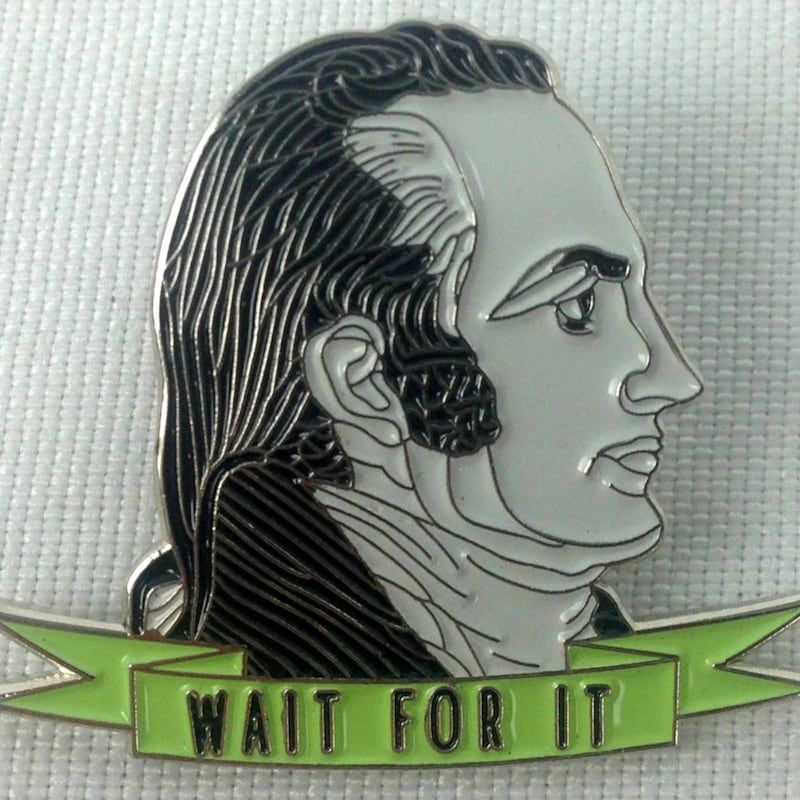 Hamilton Enamel Pin - Etsy