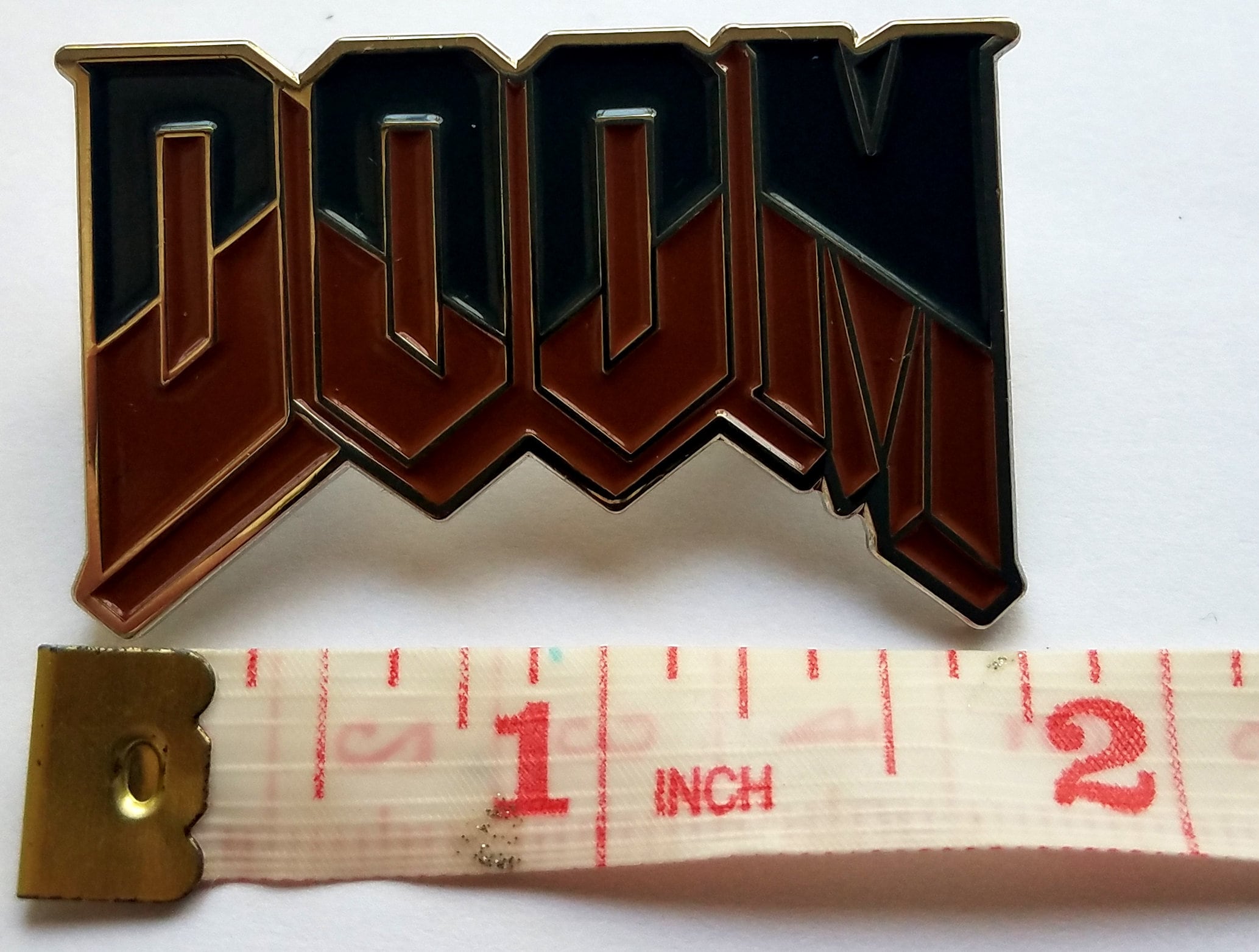 DOOM Logo Video Game Pin - Etsy