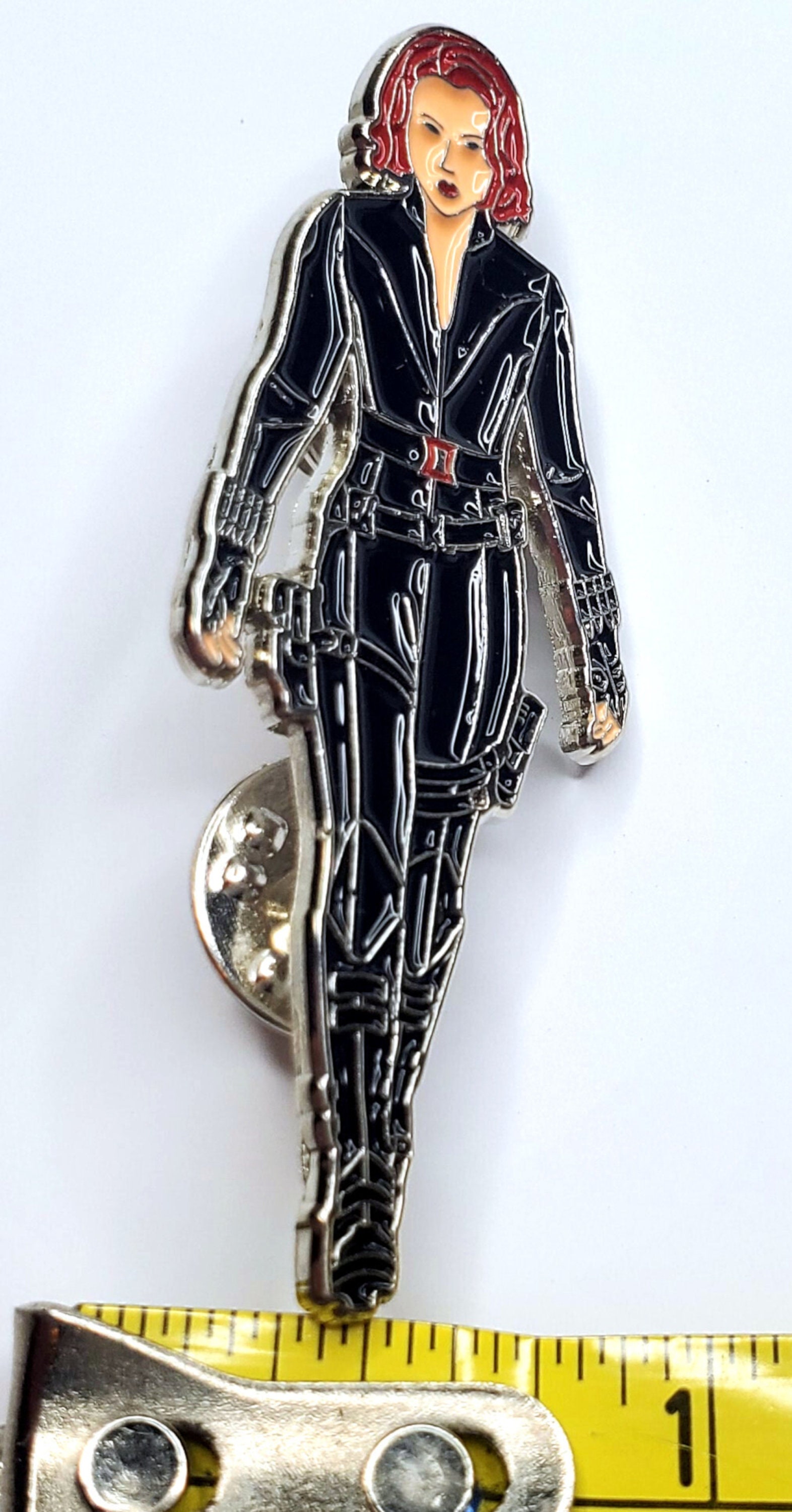 Marvel MCU Black Widow Character Pin - Etsy