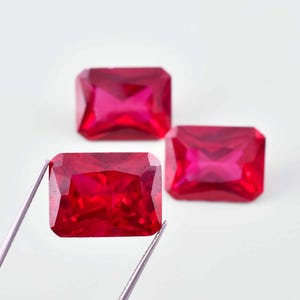 16 X 12 Mm Flawless Rare 42.25 Ct 100% Natural Red Painite Burmese ...