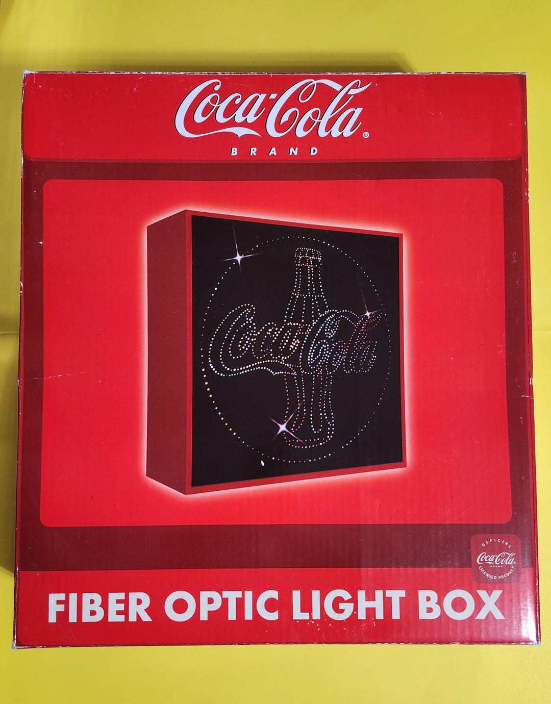 Coca-cola Fiber Optic Light Box in Original Box free Shipping - Etsy