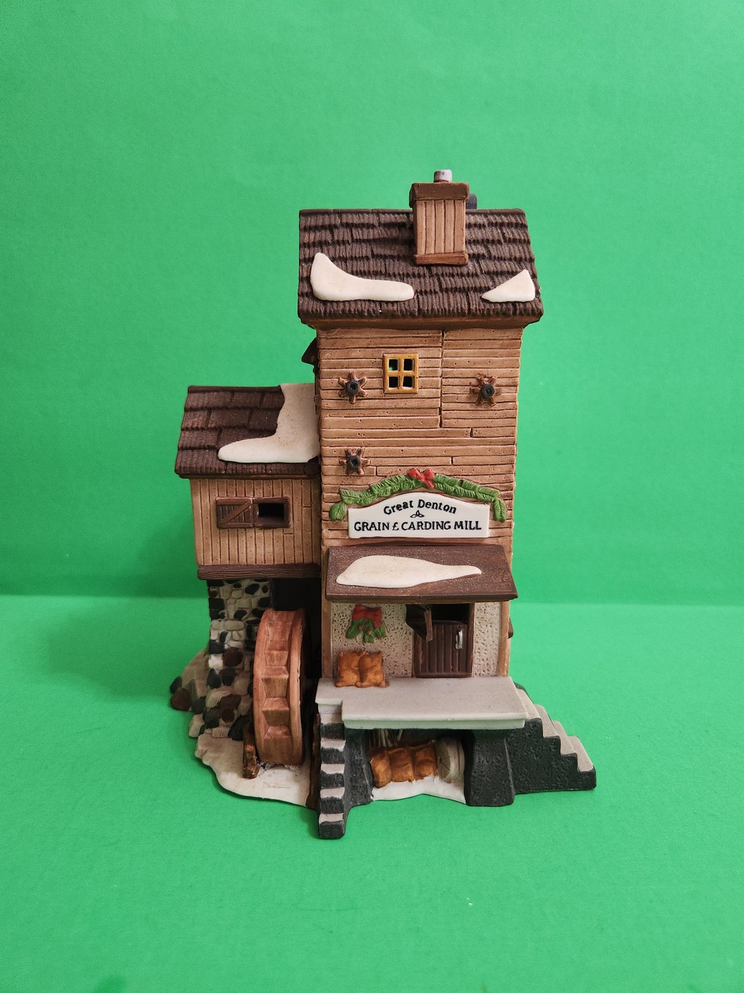 Department 56 Porcelain Dickens' Village Series "great Denton Mill ...