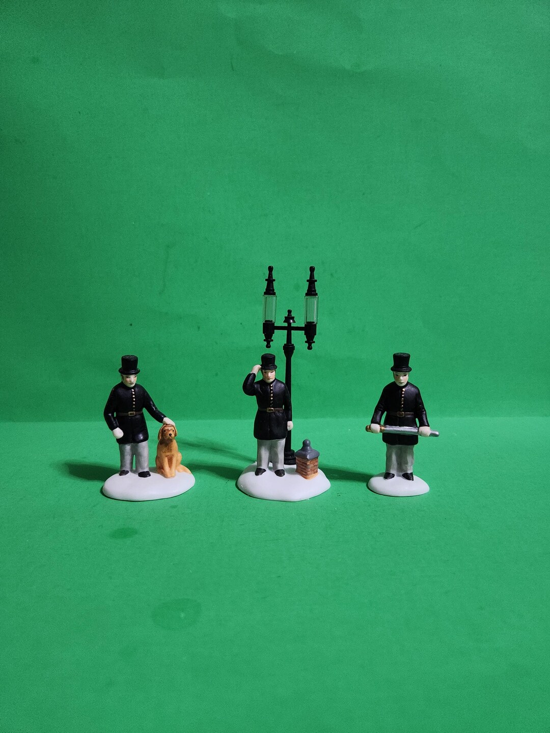 Set of 3 Department 56 the Heritage Village Collection "constables ...
